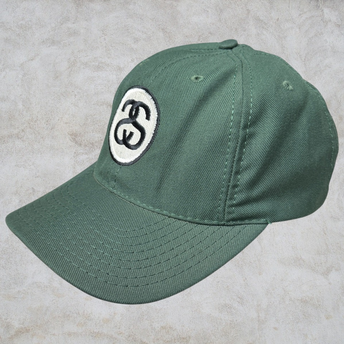 90's old stussy Design Cap ”白タグ” ”SSリンク”【下北沢店】 | curb