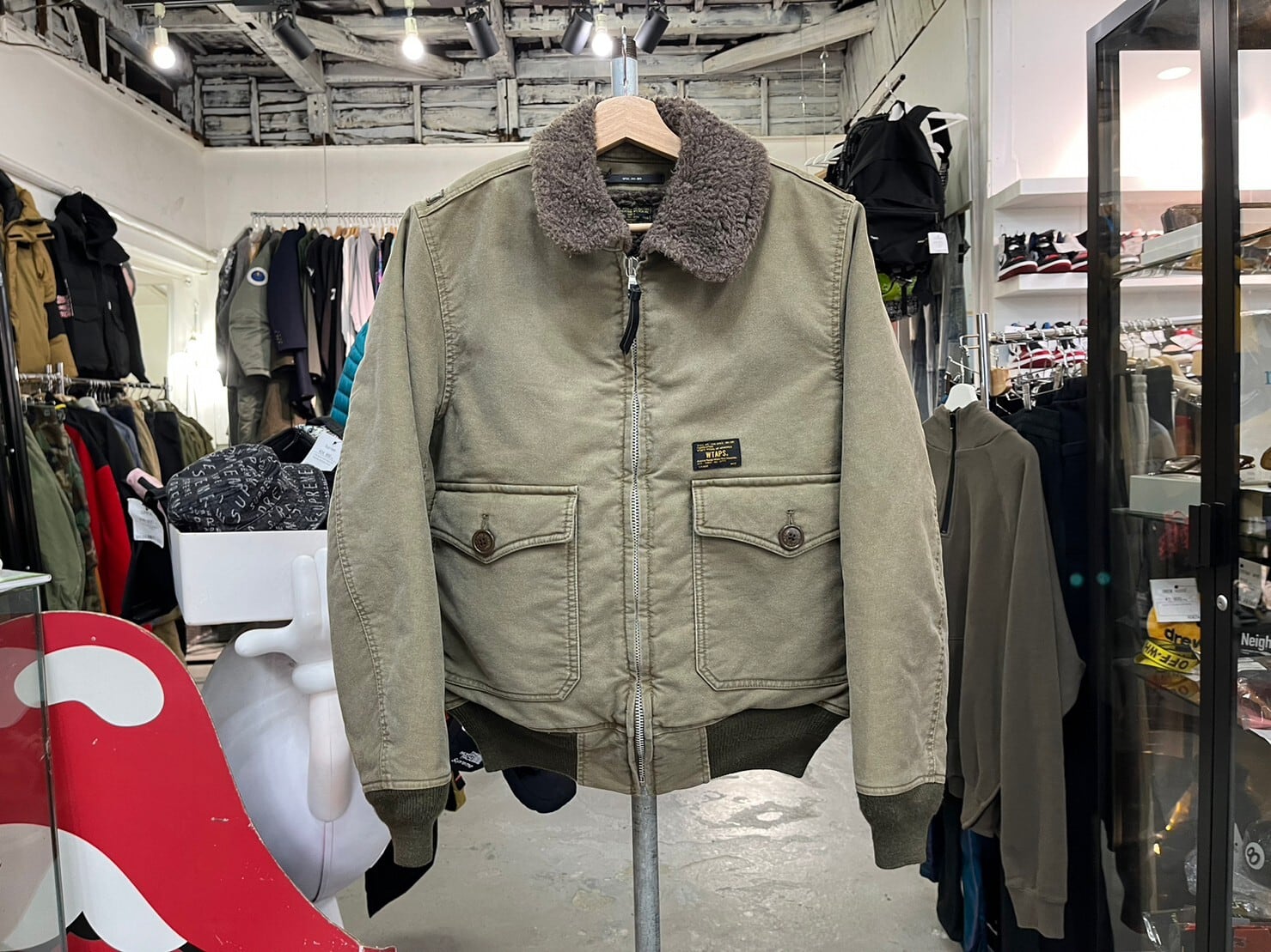 WTAPS M-69 JACKET COTTON 2 OLIVE 132GWDT-JKM01 | Pay ID