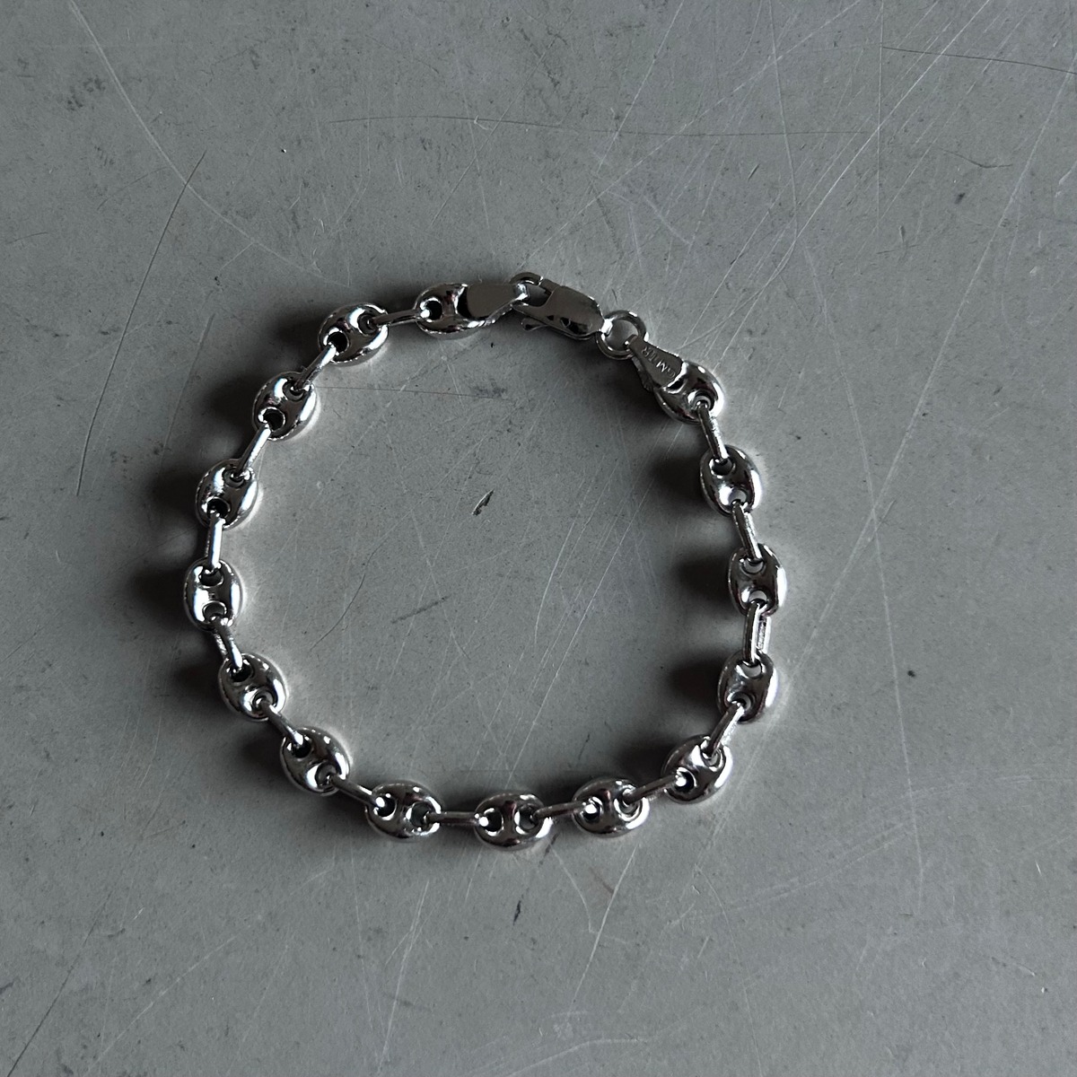 Mariner Link Chain Bracelet | Lucy vintage silver