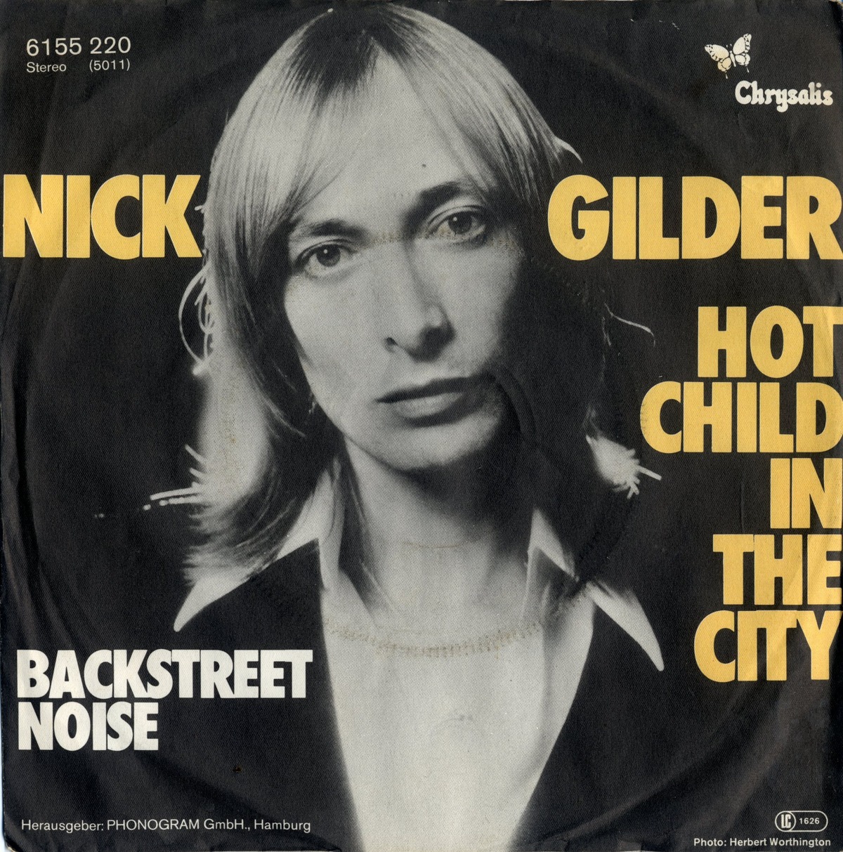 NICK GILDER - Hot Child In The City 7" | urban enemy
