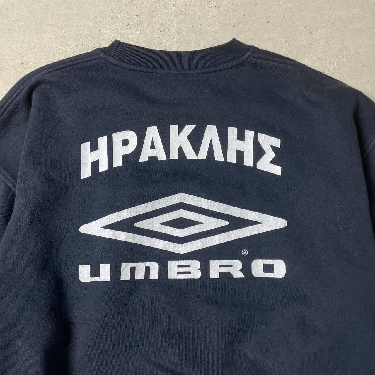 90年代 UMBRO アンブロ スウェットシャツ ビッグロゴ 刺繍 90年代 UMBRO アンブロ スウェットシャツ ビッグロゴ 刺繍