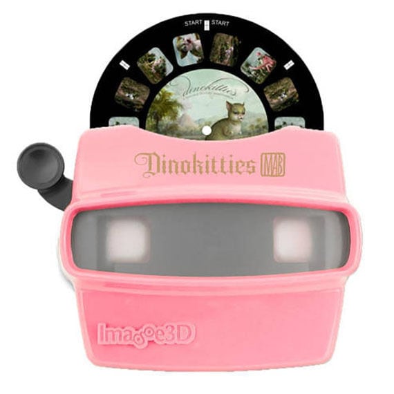 Dinokitty View Master Collectors Set by Mab Graves | tomenosuke