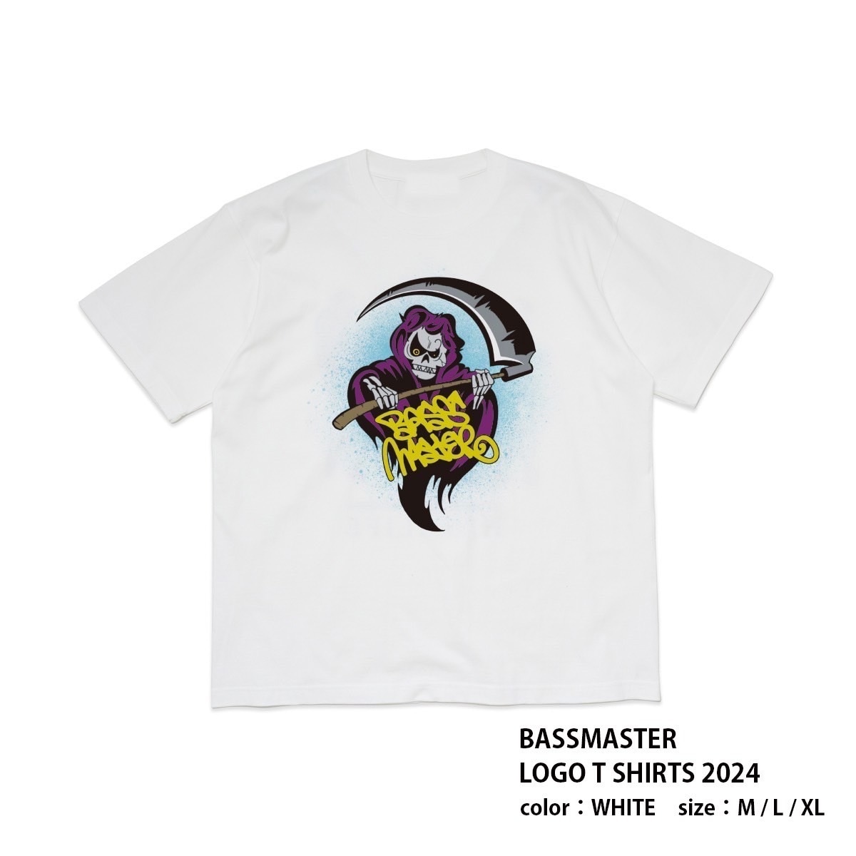 BASSMASTER LOGO T SHIRTS 2024 WHITE | bassmaster