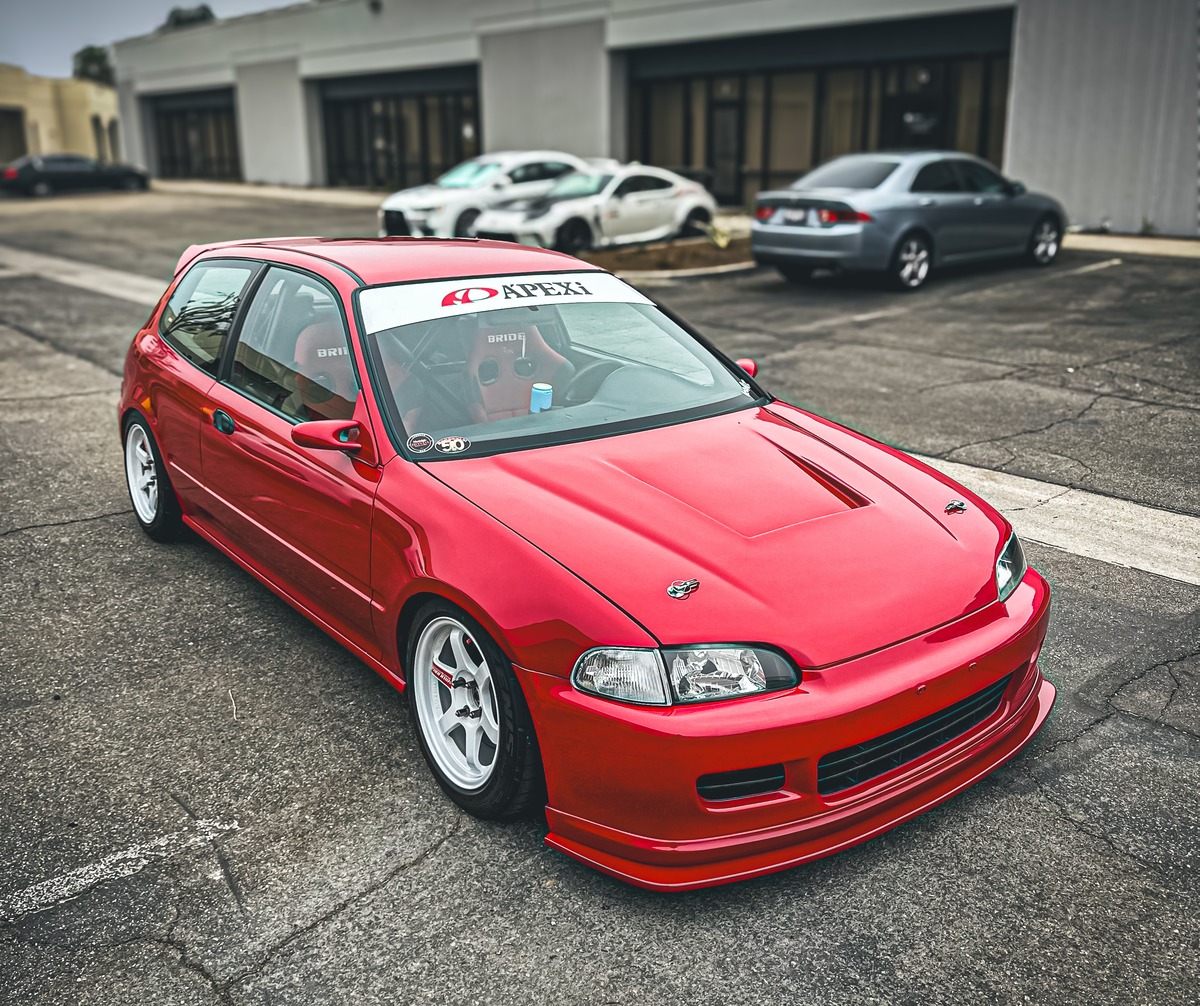 EG/EJ1 2piece Front lip (FRP) | EXCEED JAPAN
