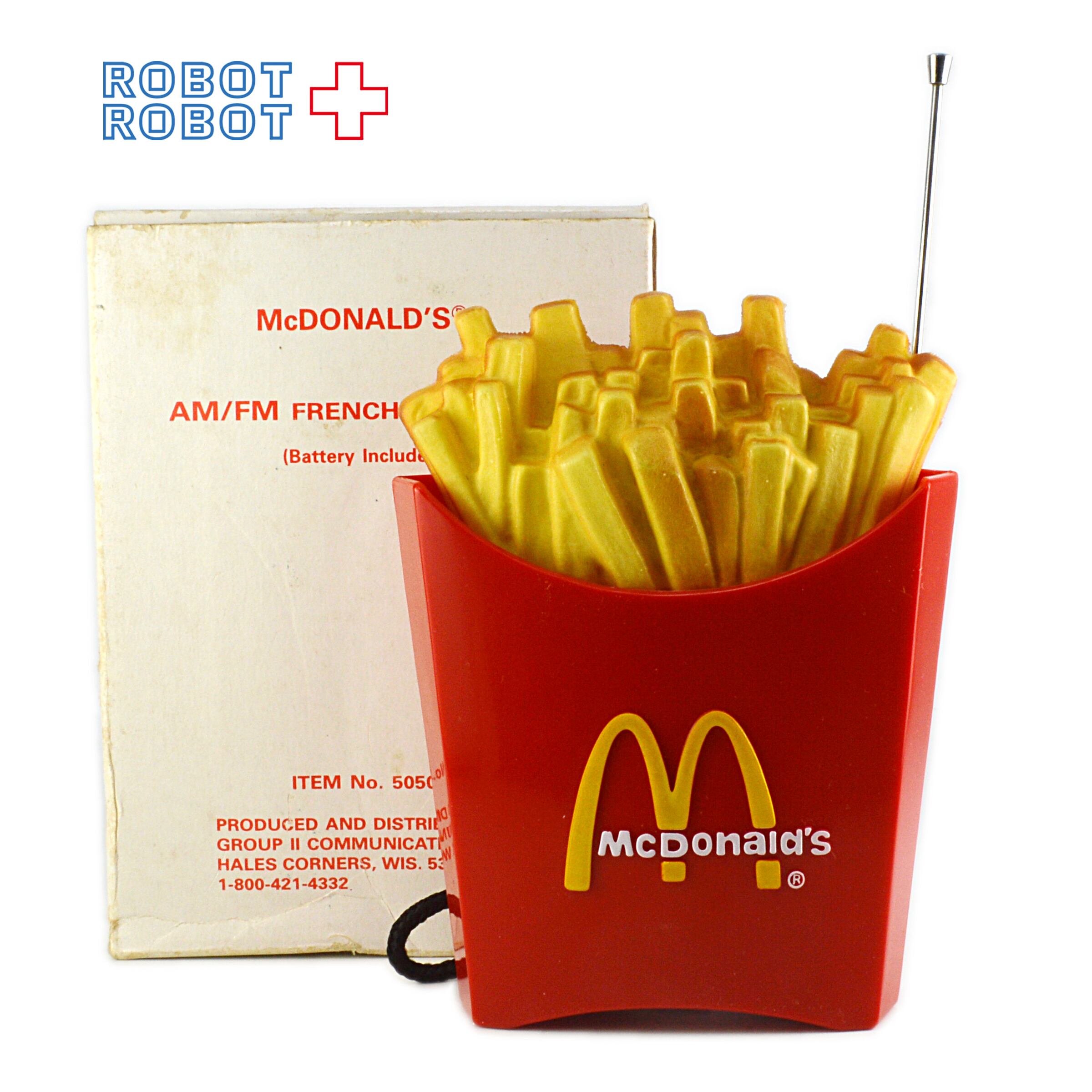 マクドナルド フライドポテト AM/FM ラジオ | ROBOTROBOT