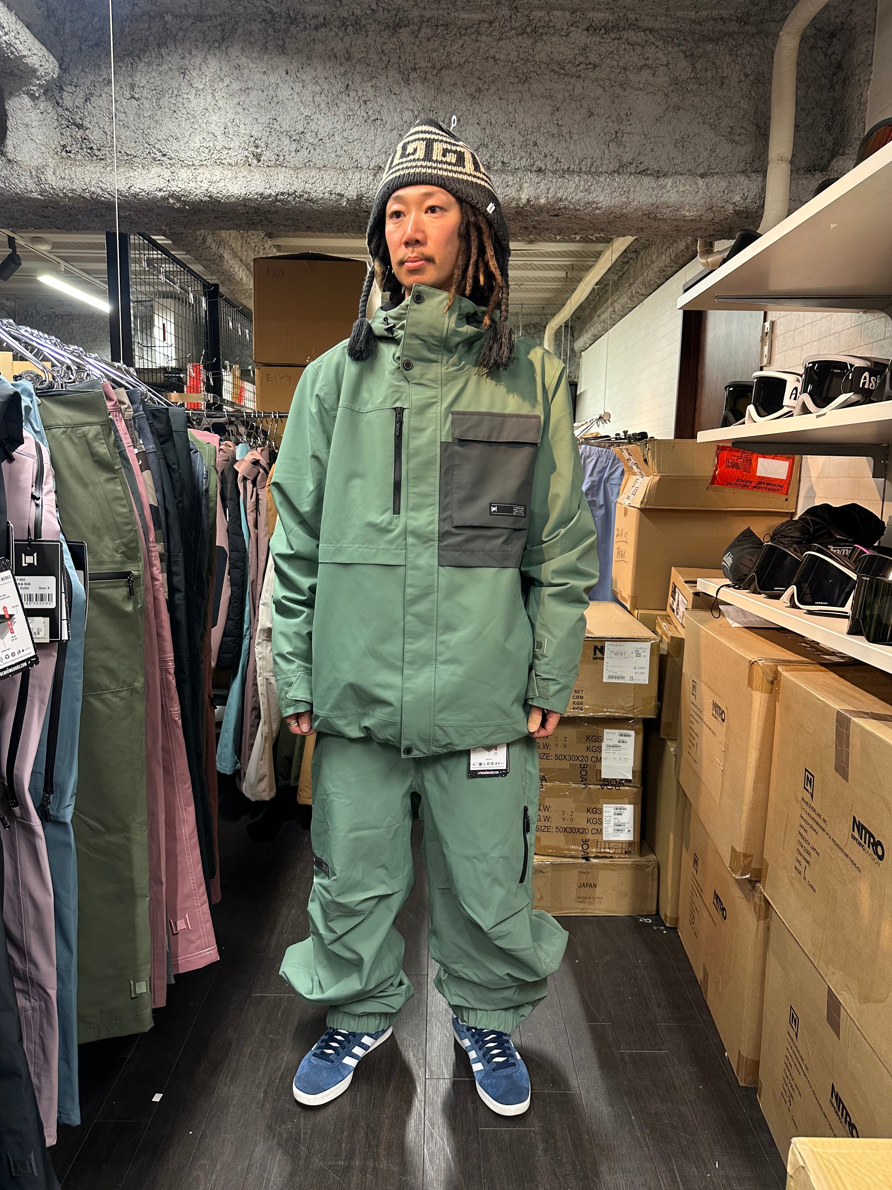 25/26 L1 PremiumGoods RankinJacket SAGE / CARBON | SnowboardShop