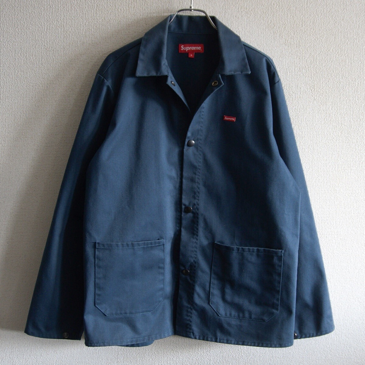 【美品】Supreme【SMALL BOX LOGO SHOP JACKET】S スモールボックスロゴ ショップ ジャケット シュプリーム ...
