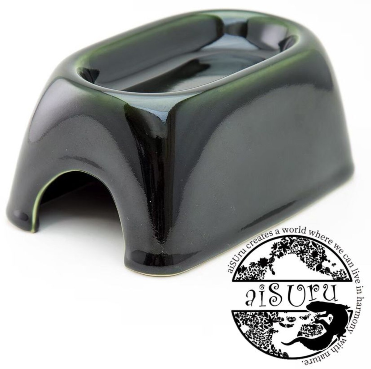 iShelter アイシェルター アンティークグリーン 爬虫類 小動物 | Suke rep