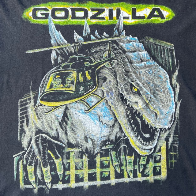 90s GODZILLA BIG Face T | KimamaniT