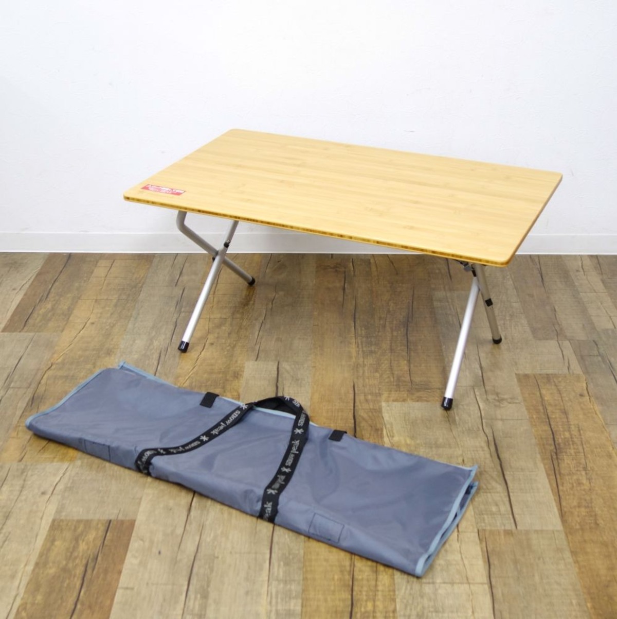 美品 スノーピーク snowpeak ワンアクションローテーブル竹 LV-100TR キャンプ テーブル アウトドア cf08om-rk26y06582 | 山eco