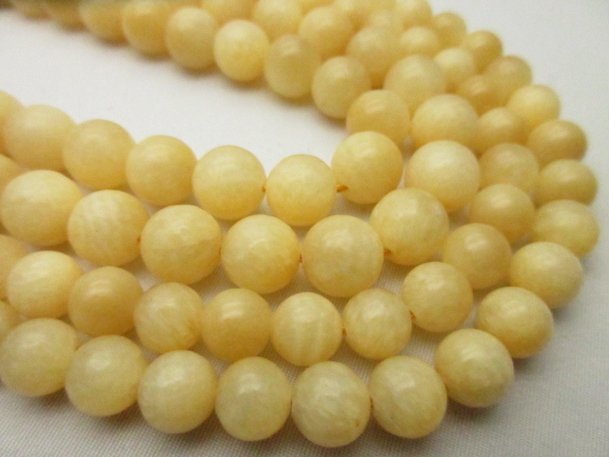 【AA】/【イエローカルサイト】/玉size(約8㎜)/1set(5玉)/1458w3 | 絆・カンパニー