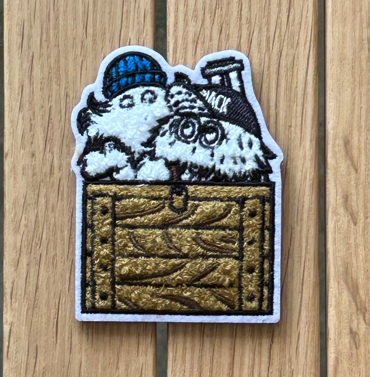 BLACKDesign×PINOWORKS アウトドアモンスター ワッペン BD×PW ver. | one4