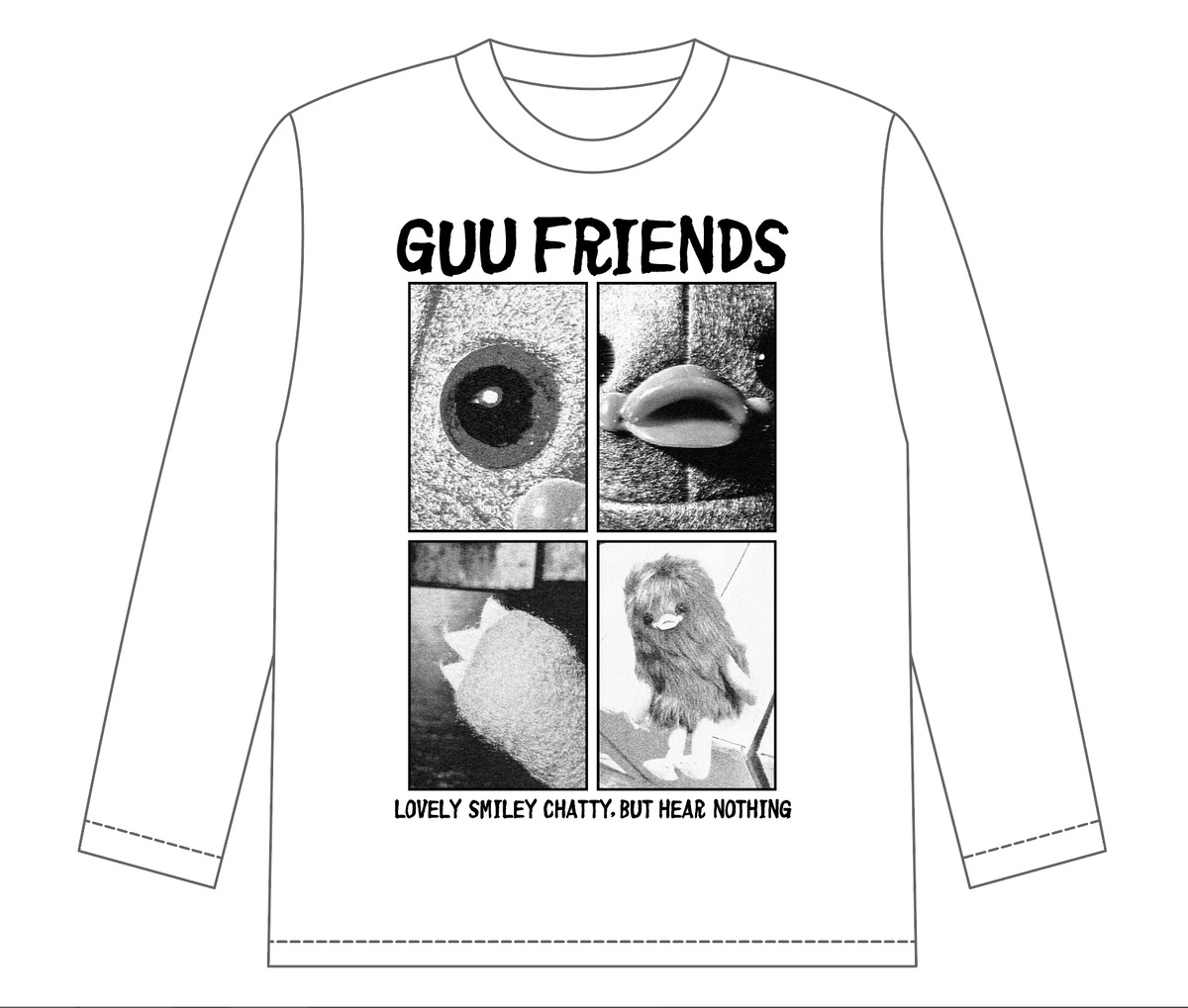 GUU ロングスリーブTシャツ guucharge | GUU FRIENDS STORE