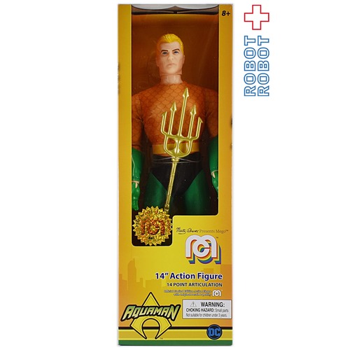 MEGO DC コミックス アクアマン 14インチ レトロ アクション フィギュア | ROBOTROBOT