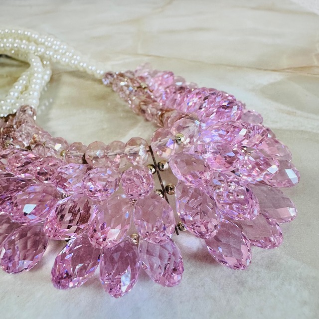 【907】クリスタルネックレス | BELLA GENTE