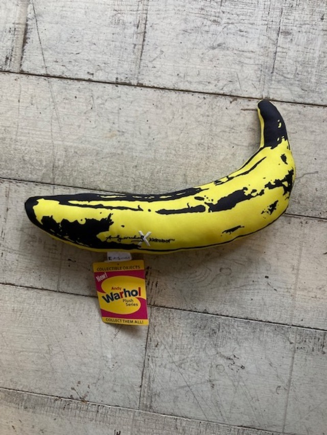 KIDROBOT andy warhol banana plush / キッドロボット アンディウォーホル バナナプラッシュ | kulaacb