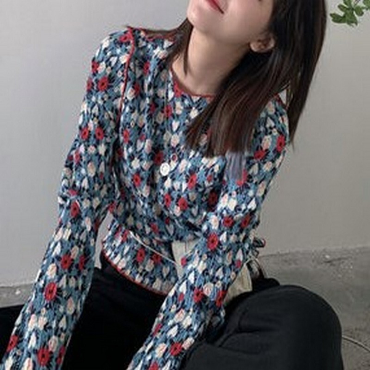 mellow flowers tops ＜t10079＞ | pluscolor