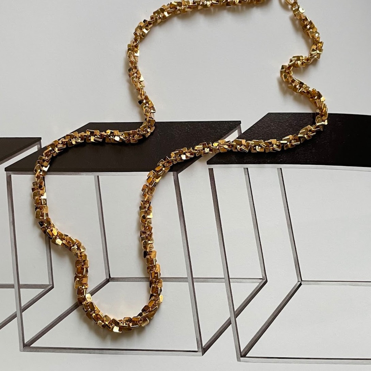 チェーン スクリュー ネックレス 《N-0312》 | ModernLoop ユーズドアクセサリー専門店