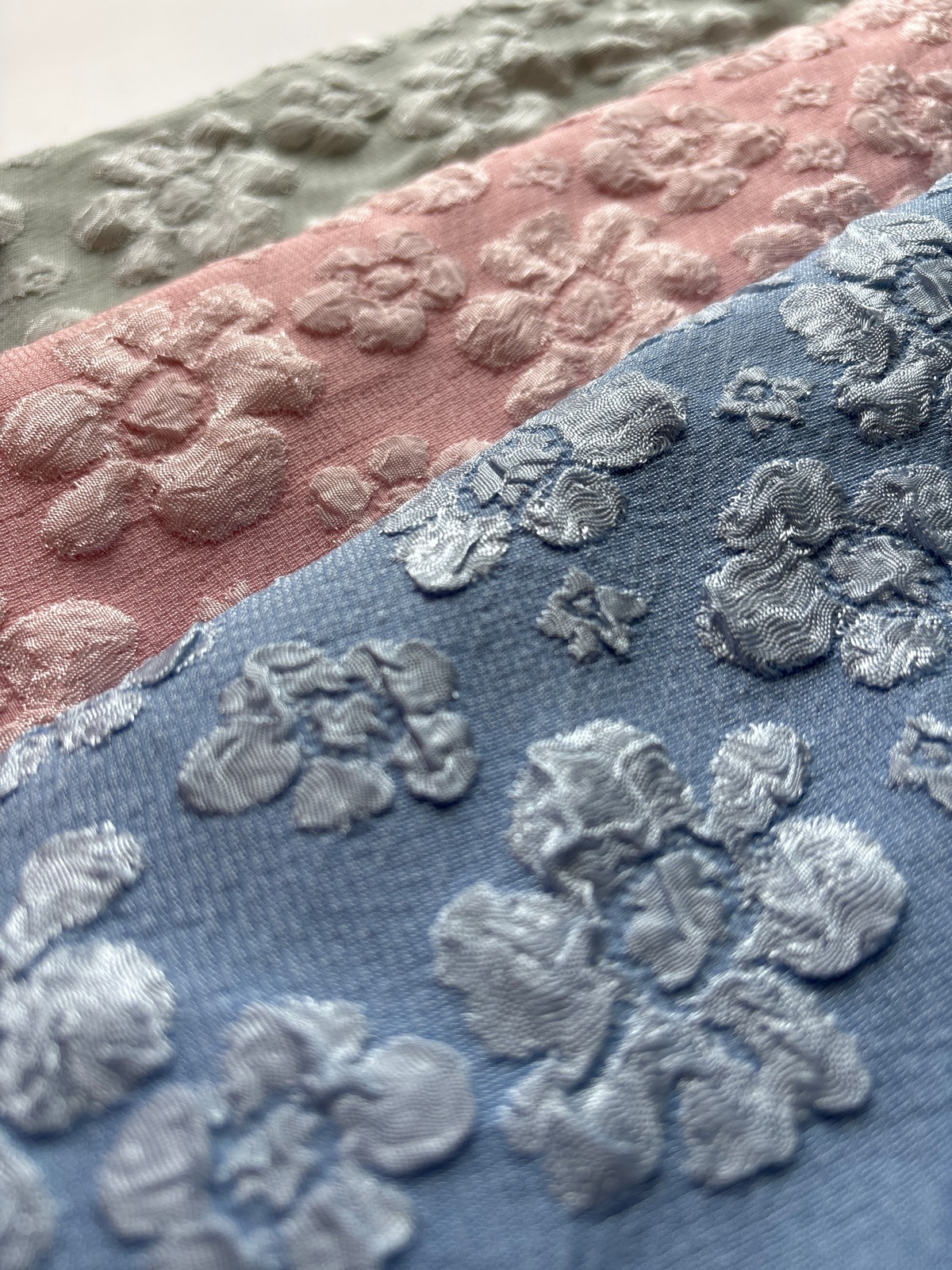 〰️flower popcorn color 2 〰️花柄ポップコーンジャガード | vitafab.