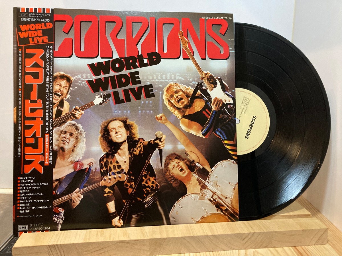 SCORPIONS / world wide live | sixteen records (シックスティーンレコード)