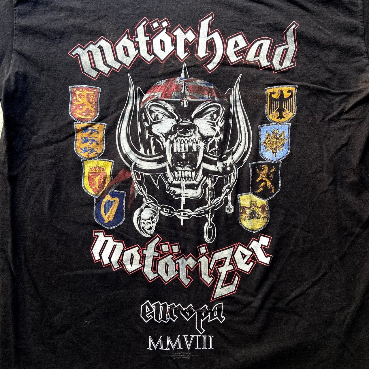 00年代 "Motorhead" Motorizer EUROPA TOUR バンドTシャツ メンズXL 古着 モーターヘッド 00s ...