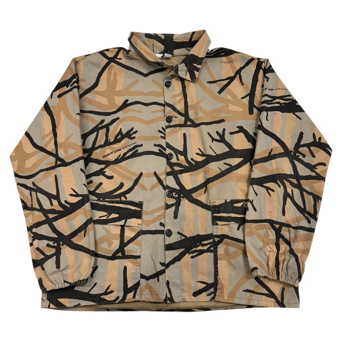 80s "Sticks N' Limbs" Predator Camo Cotton Jacket 【175】 | Pigsty a⇄z ...