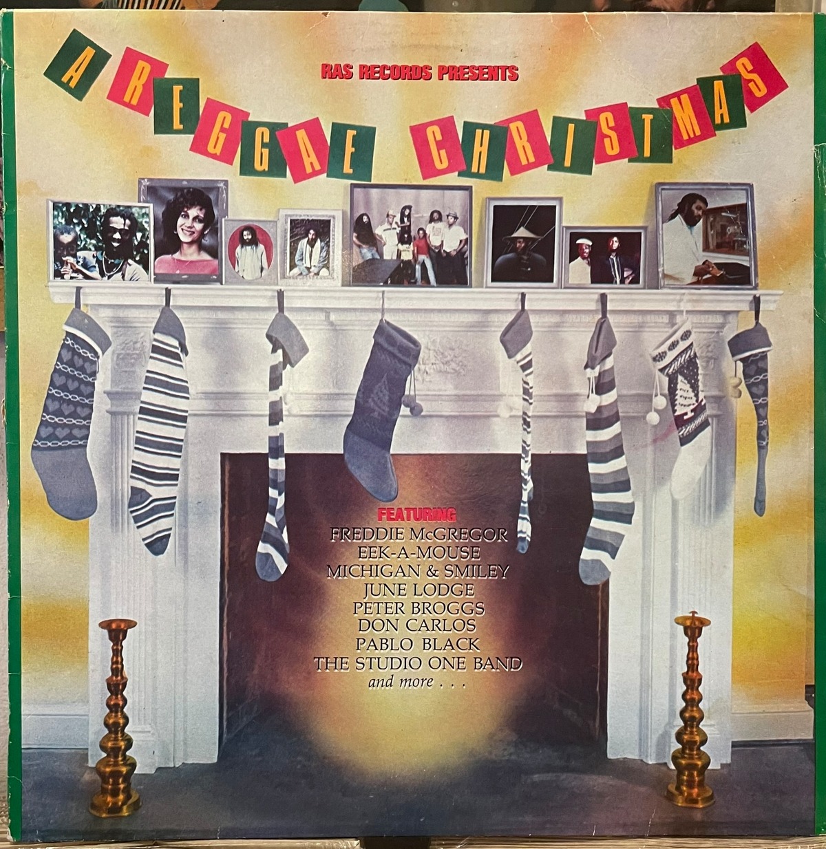 V.A. "Ras Records Presents: A Reggae Christmas" LP | EAD RECORD