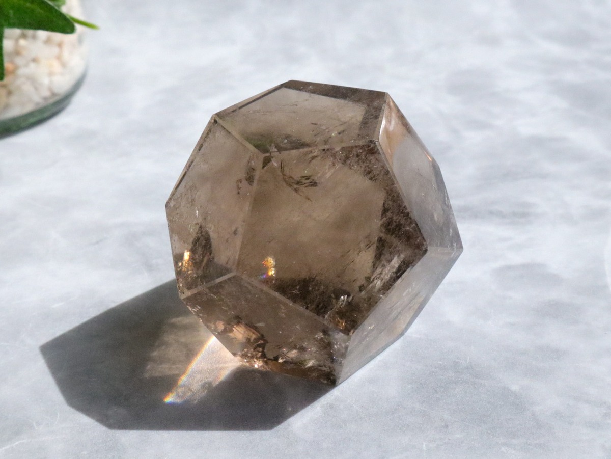 Smoky Quartz Dodekahedron | ☆Rami di Luce☆