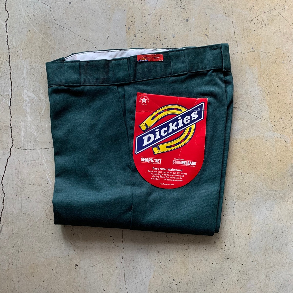 90s Deadstock "Dickies 874S (Green)" Vintage Work Pants | Rei-mart