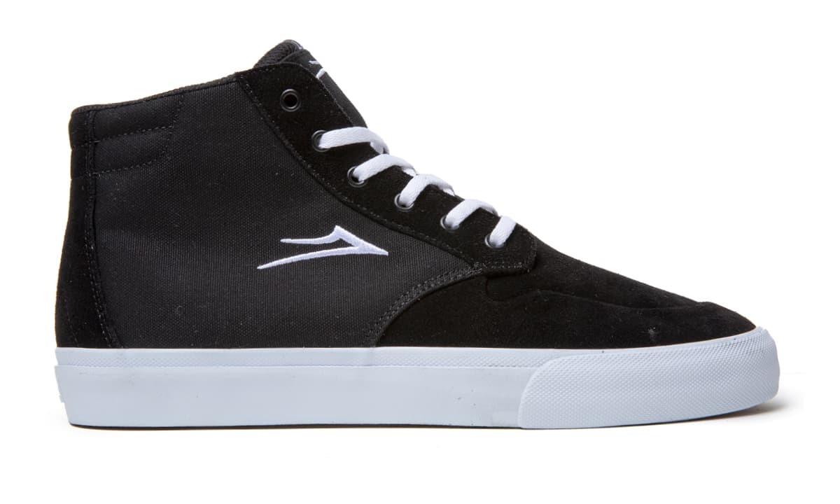 LAKAI RILEY 3 HIGH BLACK SUEDE | LAKAI LTD STORE