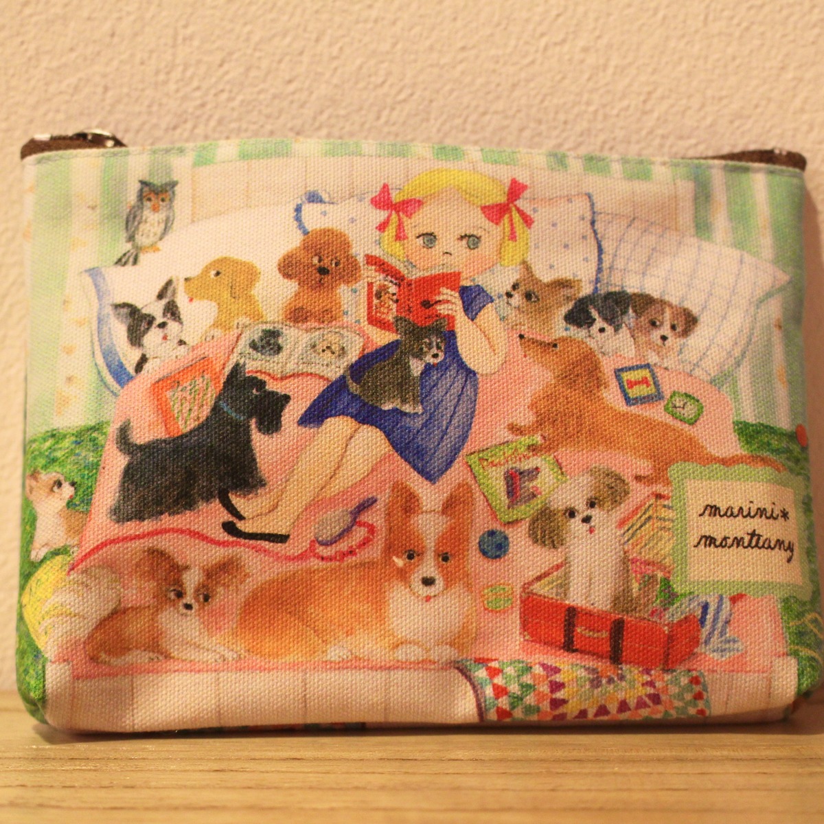 ミニキャンバスポーチ HOTEL forest | comaco&variety