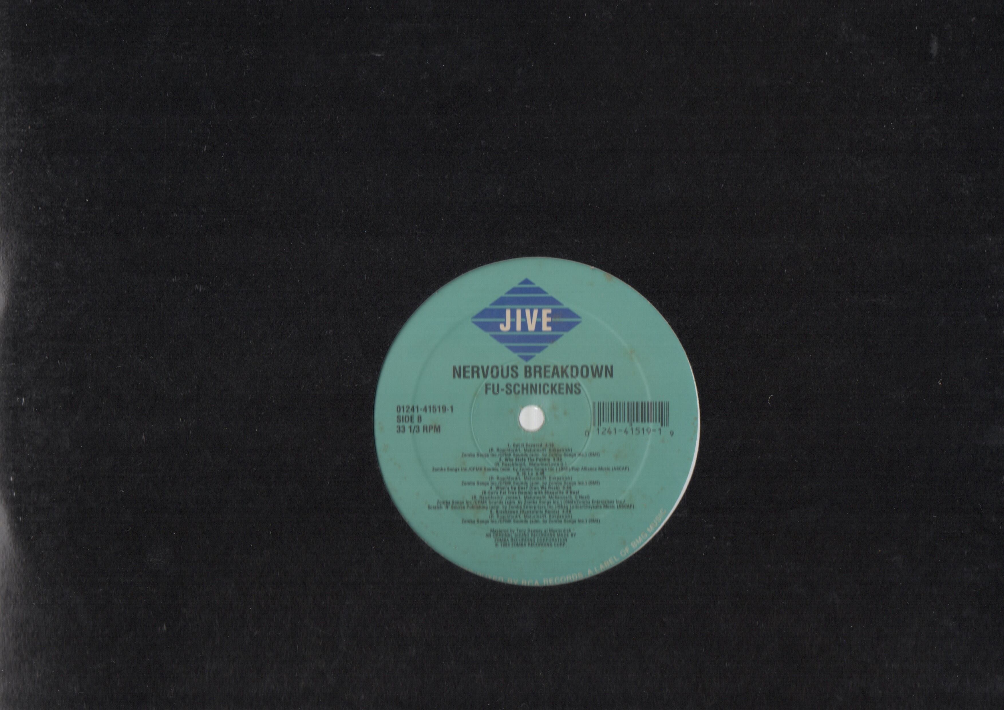 【LP】FU-SCHNICKENS / NERVOUS BREAKDOWN | COMPACT DISCO ASIA