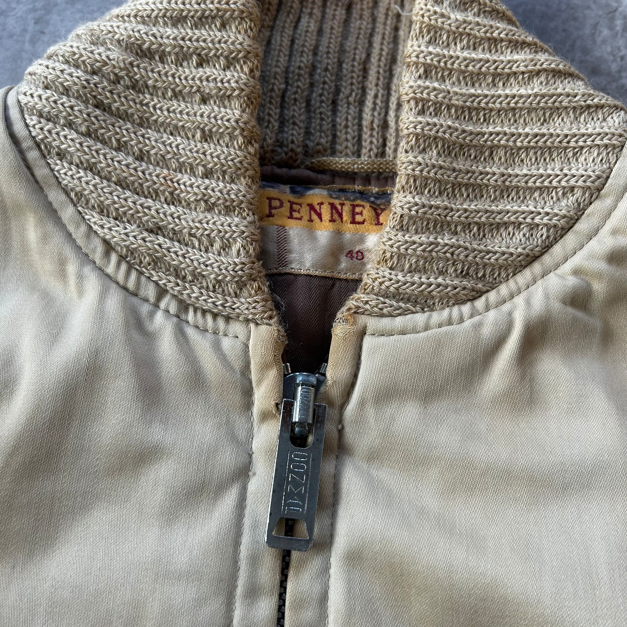 60s penneys ペニーズ ファラオジャケット ベージュ 40 | 東京準備室