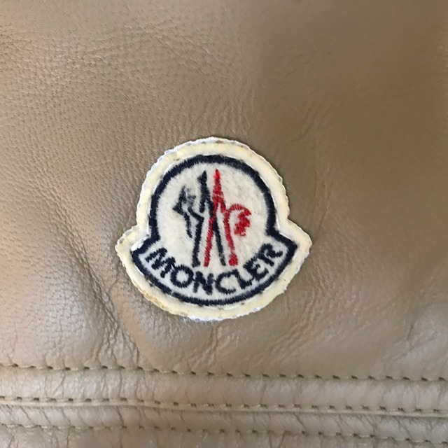 MONCLER leather down jacket | specials