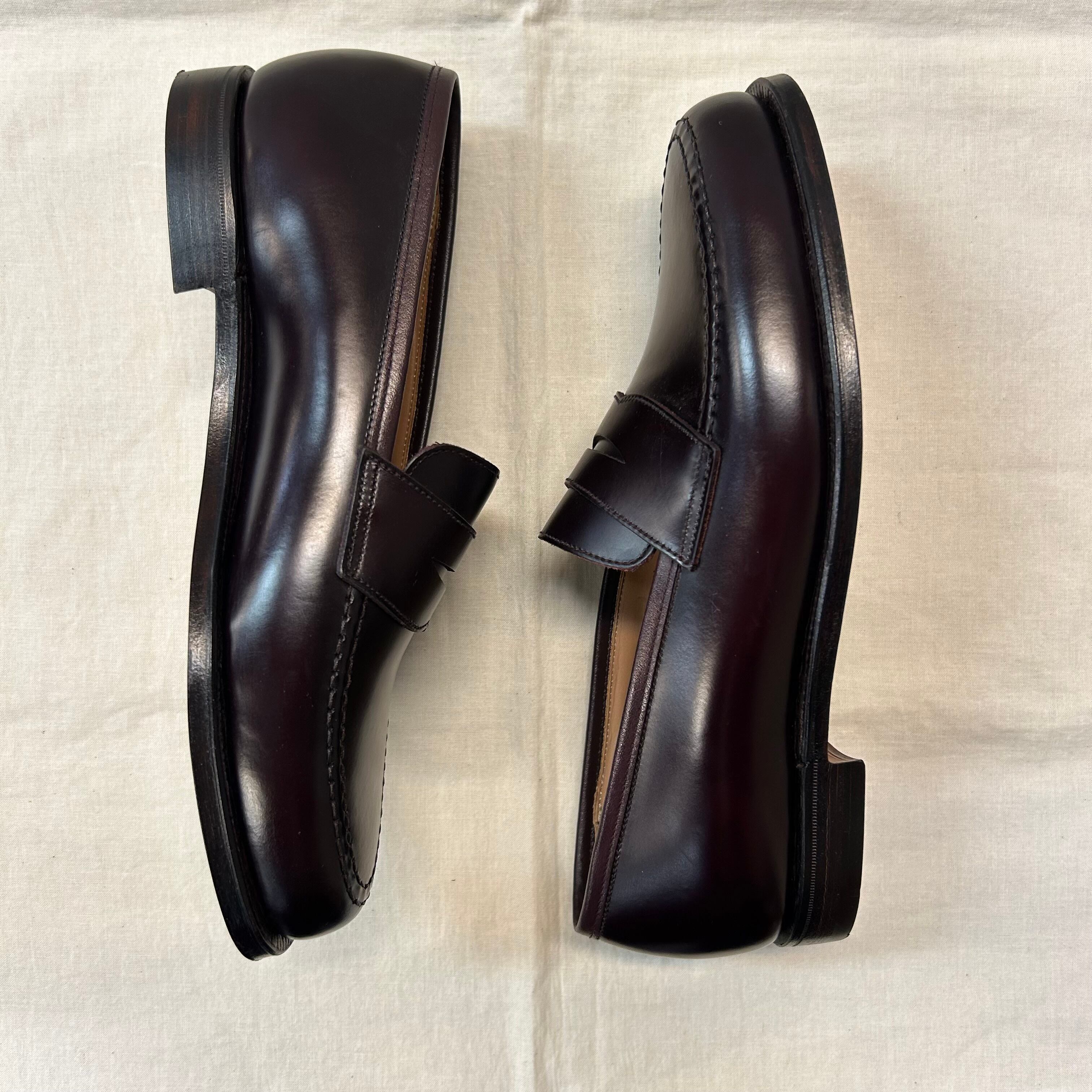 "NEW" CROCKETT&JONES "BOSTON" LEATHER LOAFER 《6 1/2 E》 | safarionline