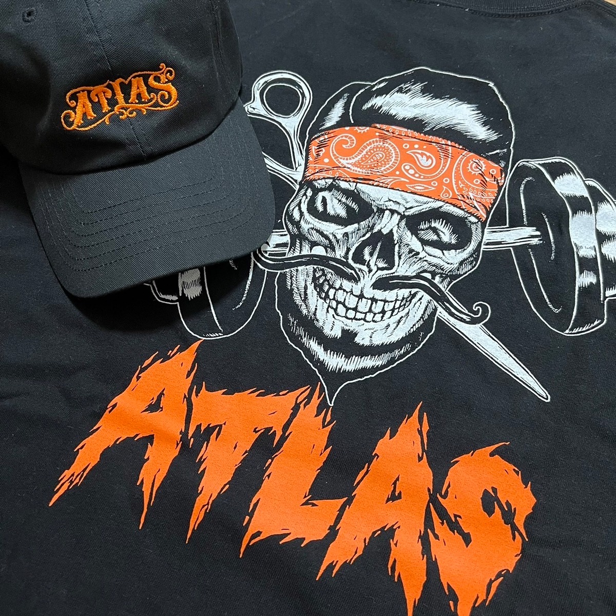 Bandana Skull TEE SHIRTS × クラシックロゴキャップ セット | TEAM ATLAS