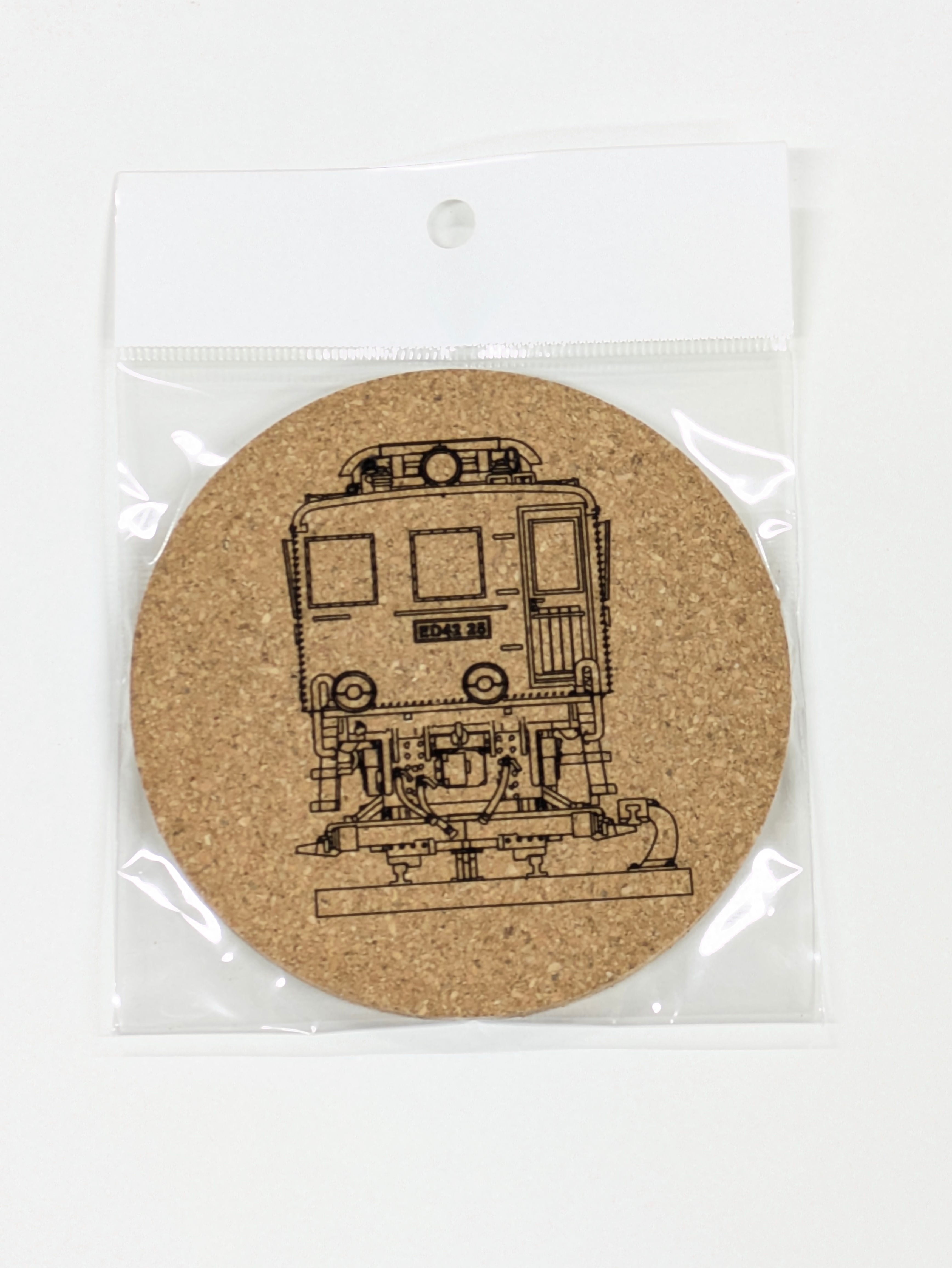 【コースター】 アブト式電気機関車 ED42形（25号機）戦時型 横川方 ピニオンギア無 | モデルカプラー合同会社