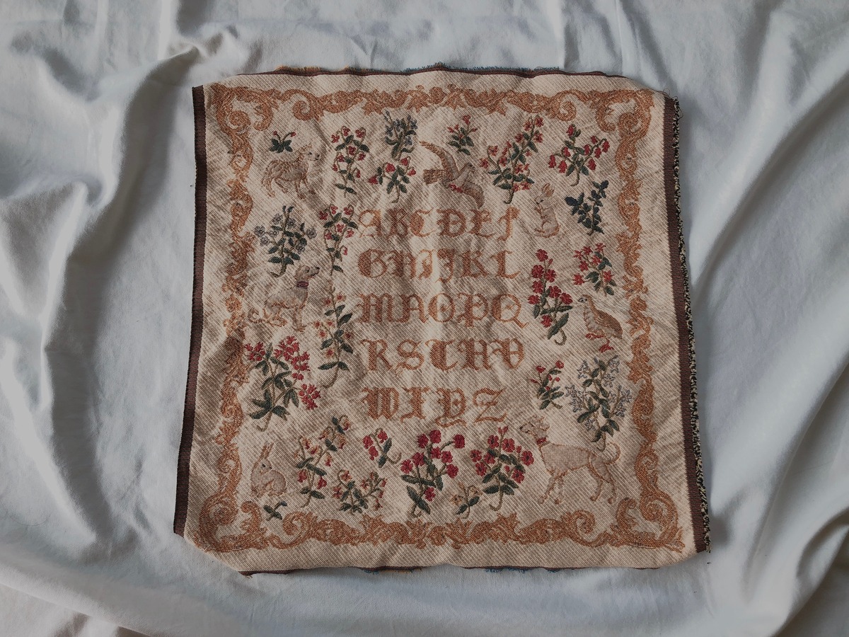EUROPE Gobelin weave small tapestry | FESTINA LENTE
