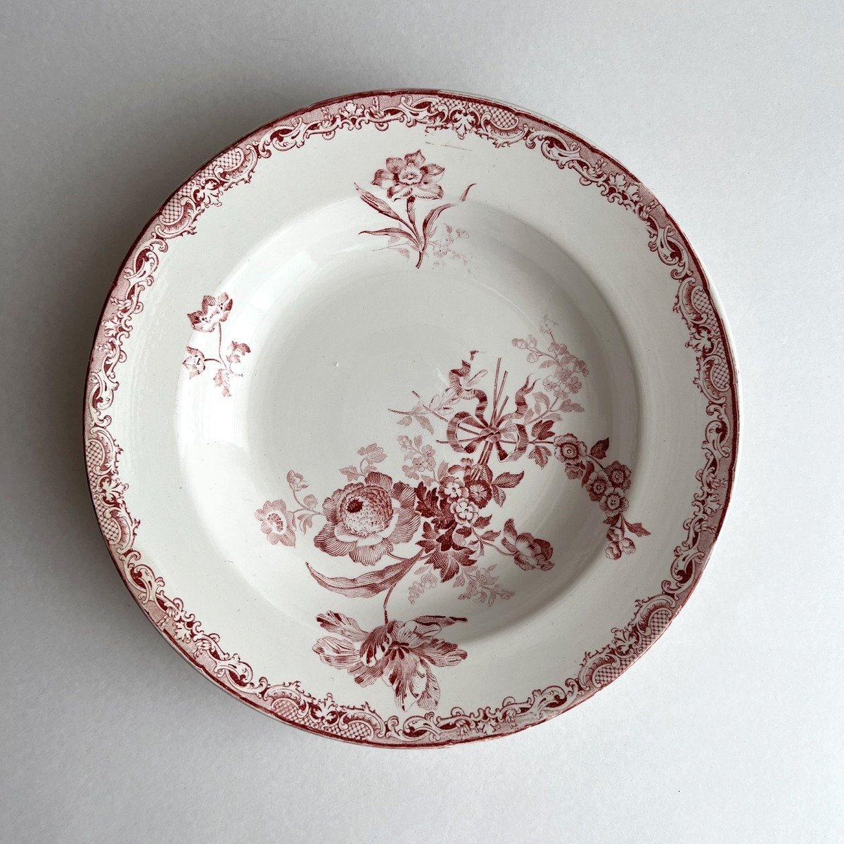 sarreguemines fontanges スーププレートA | aruantique