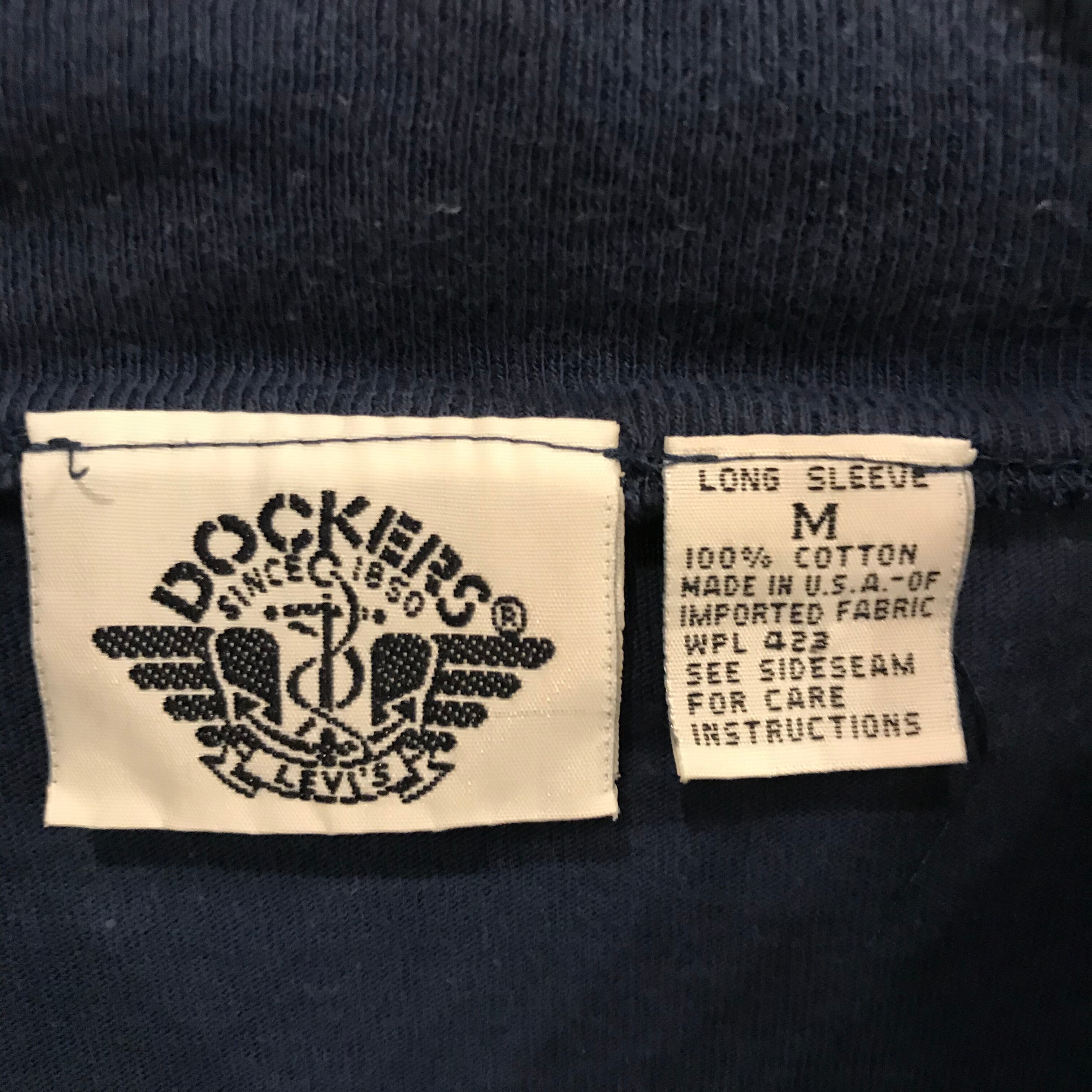 90s DOCKERS Border Long Sleeve Shirt | VOSTOK