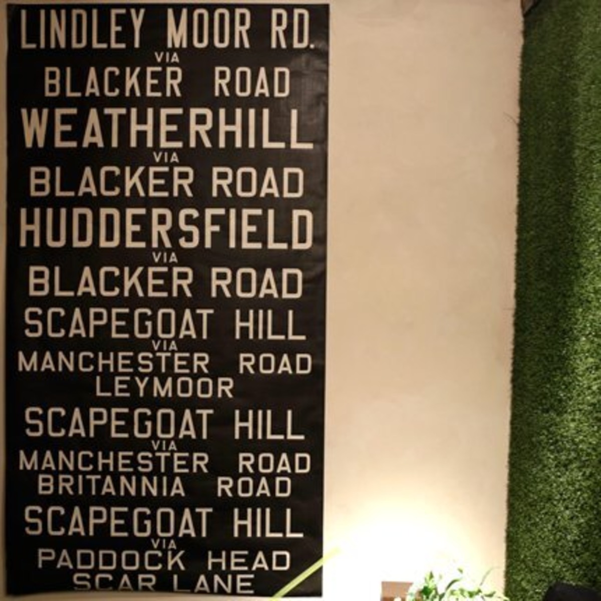 【BUS ROLL SIGN】154cm | EIGHT TOWN STORE