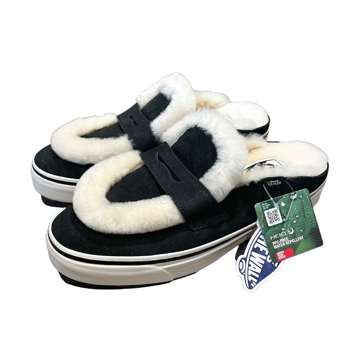 VANS STYLE 53 COZY "ANAHEIM FACTORY" Shearling Black / Natural (ヴァンズ ...