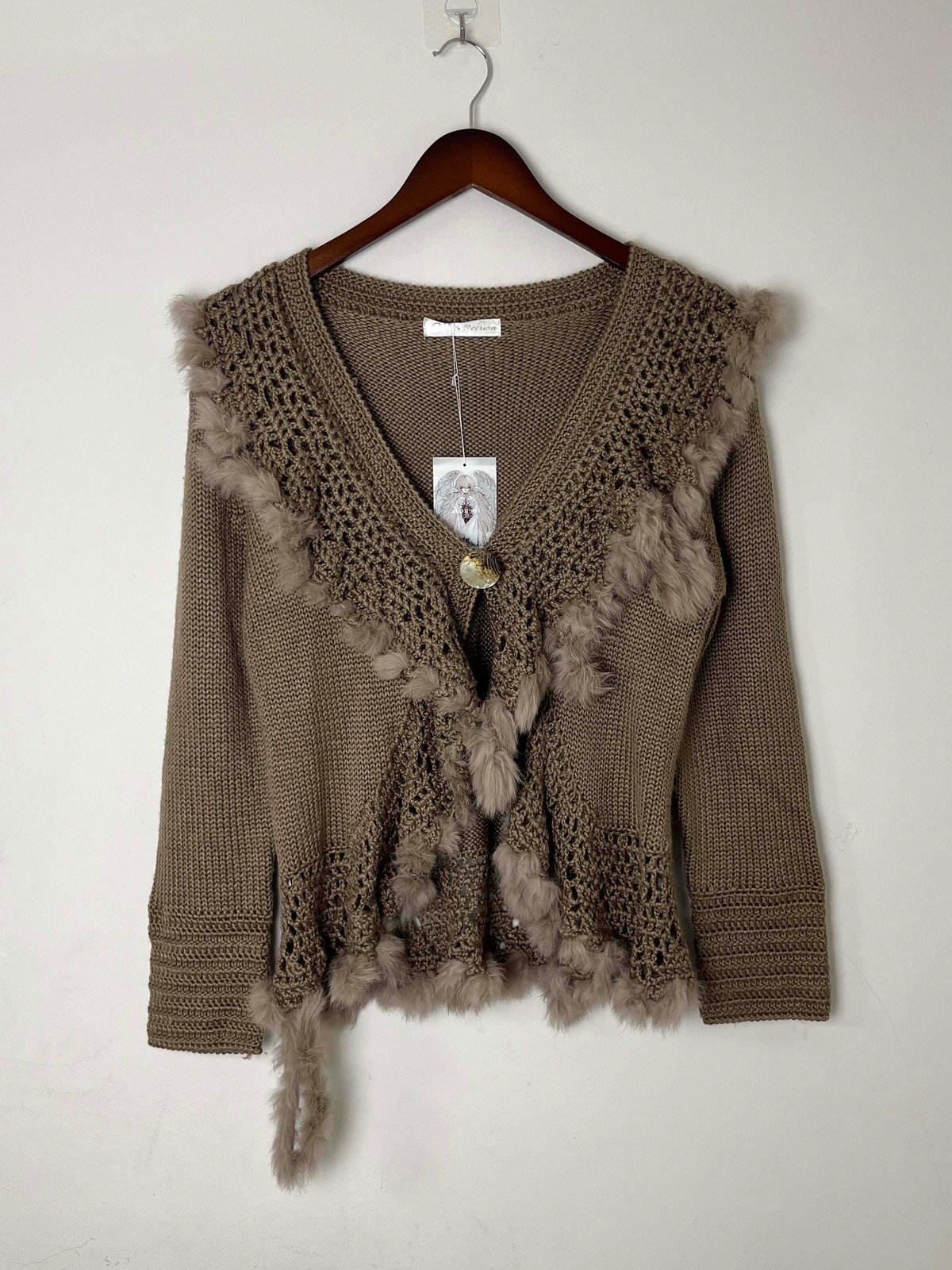frill cardigan | abysstokyo
