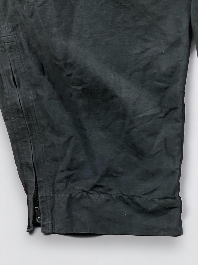 90's ITALIAN AIR FORCE CREW Pilot Pants "Black Overdye" | Sanroku Base ...