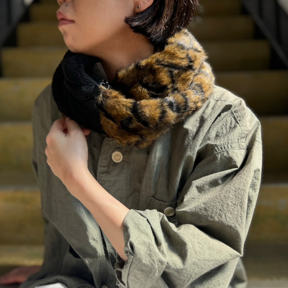 SUBLIME - 2TONE SNOOD (LEOPARD) | clever elephant