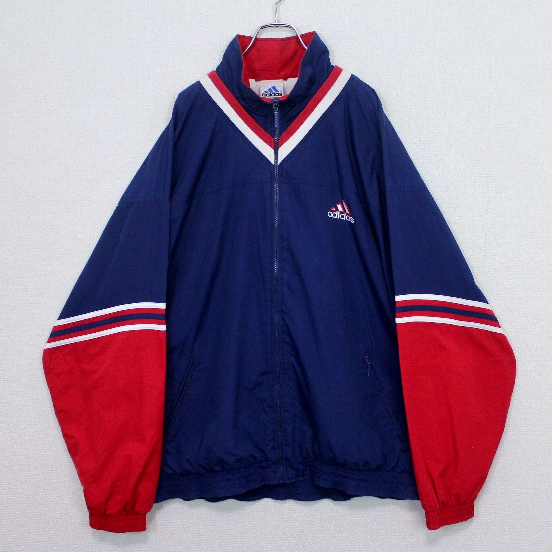 【Caka act2】"90's" "adidas" Color Swiching Loose Track Jacket | Caka(カカ）下北沢古着屋、セレクトショップ