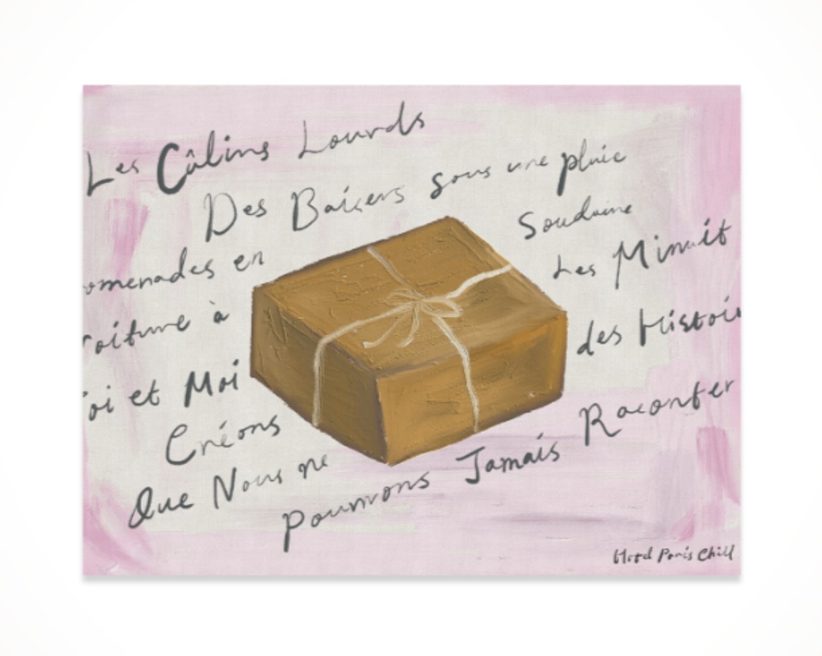 HÔTEL PARIS CHILL Flower A Package for You ポストカード | ONE ONE select