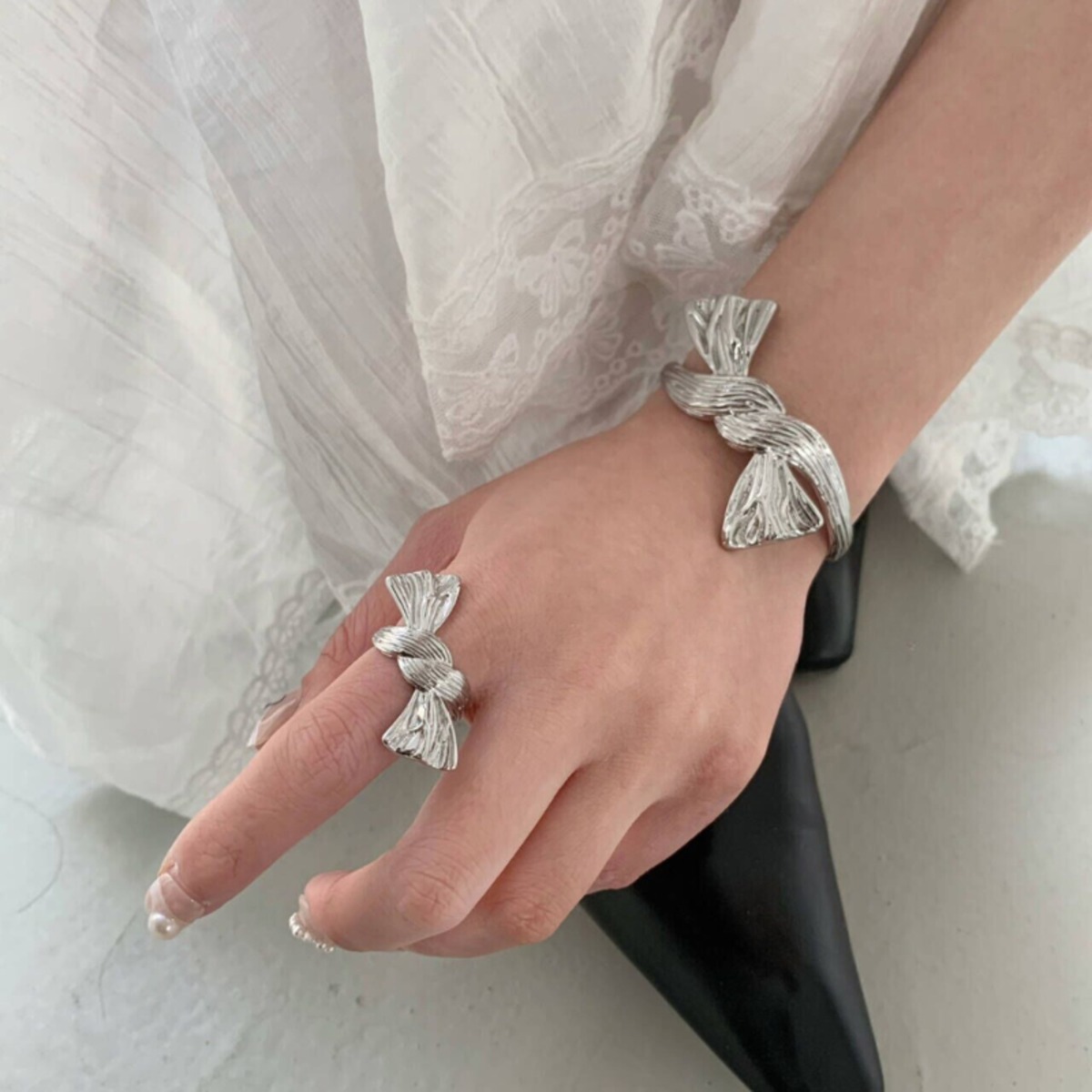 candy pleats ribbon ring e937 | emi pallet