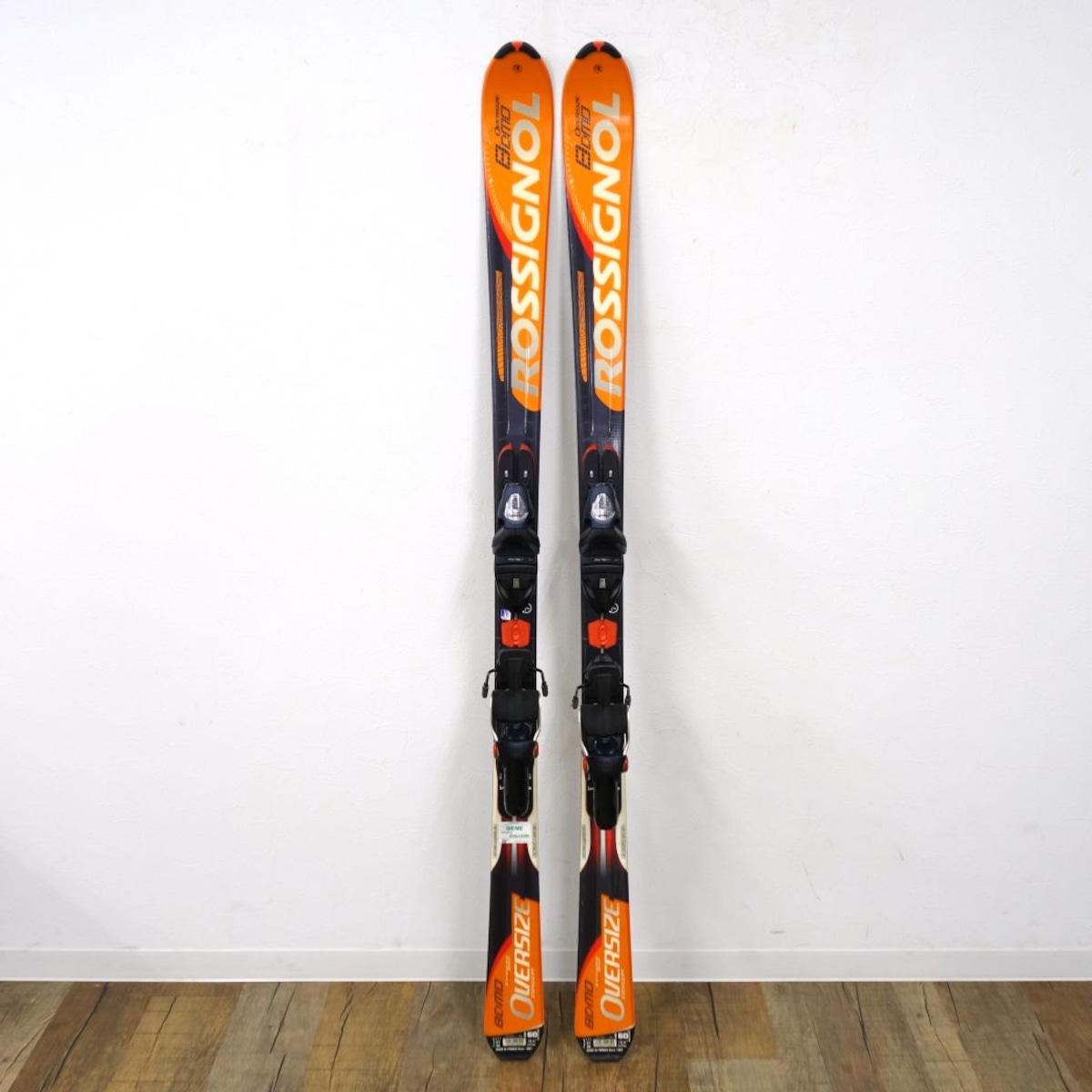 ロシニョール ROSSIGNOL OVERSIZE 8 DEMO 160cm センター67mm ビンディング AXIAL 100 デモ ...