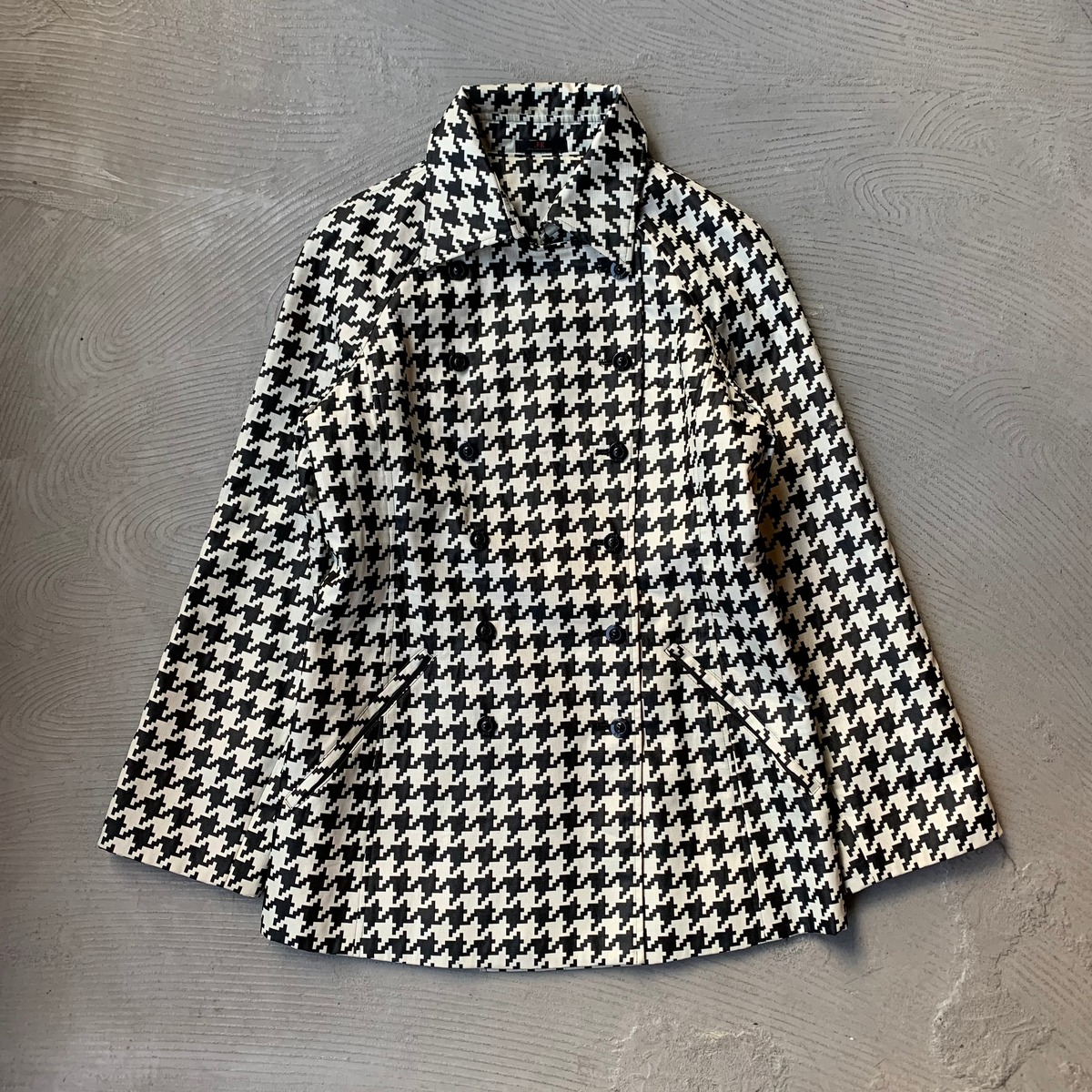 Houndstooth pattern coat | SAMUEL FINCH / Online store